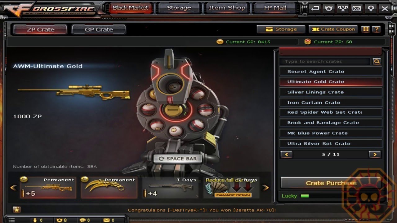 [CF OFFLINE] CROSSFIRE OFFLINE 2018 NEW BLACK MARKET 2.0 ! - YouTube