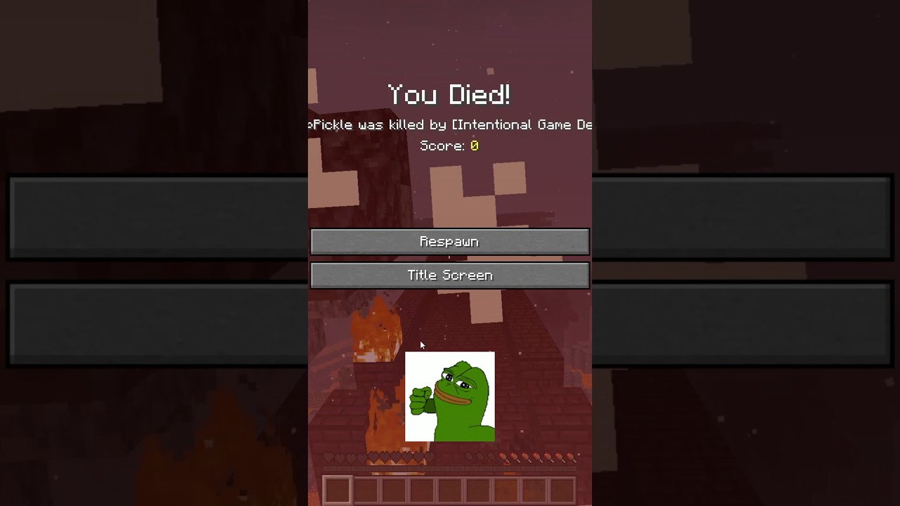 The nether is to much for cheapickle - YouTube
