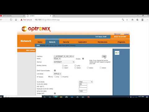 #OPTRONIX ROUTER #INTERNET VOICE CONFIGURATION #HOW TO CHANGE MY WIFI ...