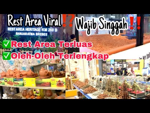 Rest Area Viral Jalur Tol Semarang-Jakarta Heritage KM 260 B Banjaratma ...