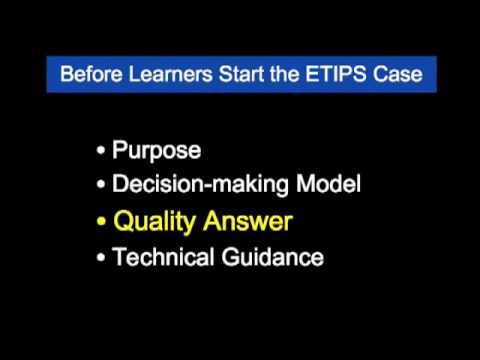 ETIPS: Faculty Guidance (BEFORE 03-Quality Answer) - YouTube