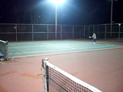 Vivek playing tennis with Carlos - YouTube