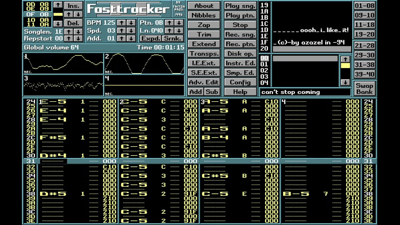 Can't Stop Coming - runing Fasttracker 2 by Azazel - YouTube