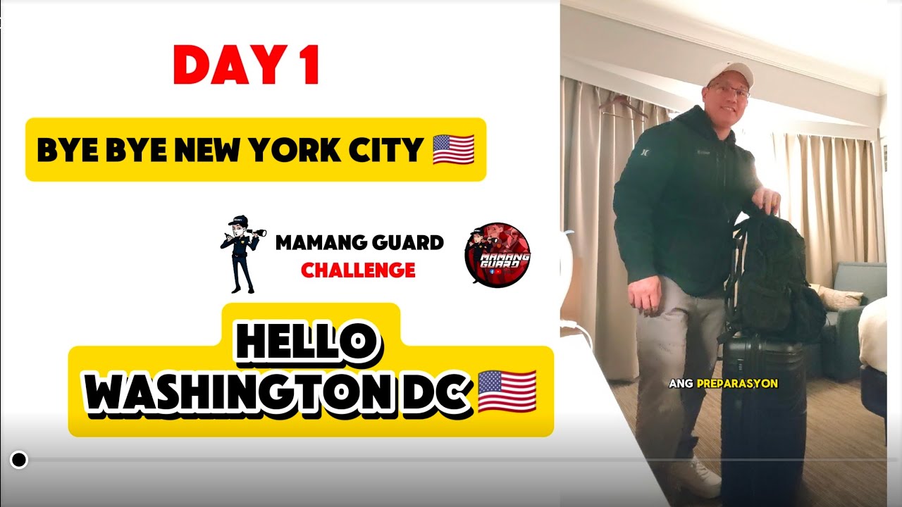 SEE YOU AGAIN NEW YORK | HELLO WASHINGTON DC 🇺🇲 #freefoodnimamangguard ...