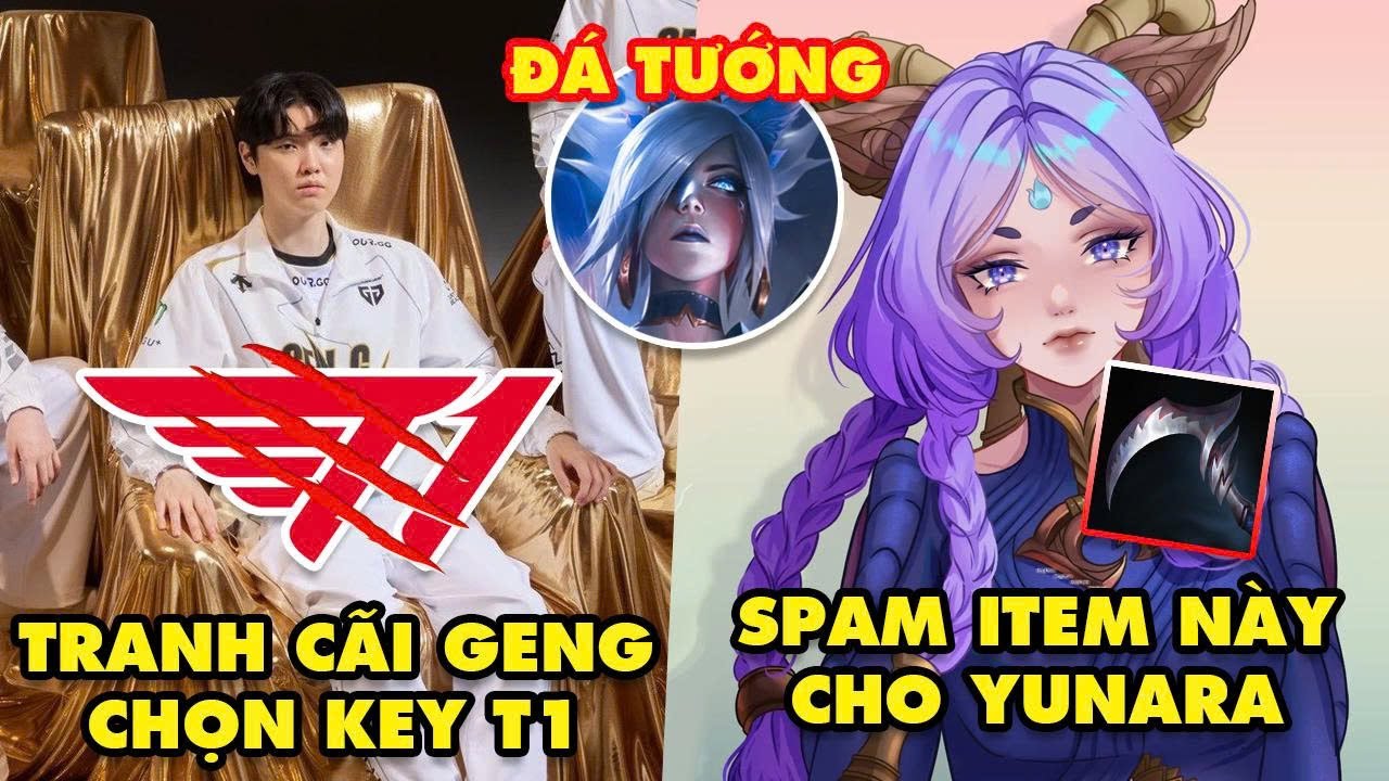 Update LMHT: Cộng đồng tranh cãi khi GENG lấy key T1, Trang bị trấn ...