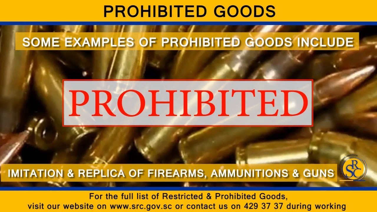 PROHIBITED GOODS - YouTube