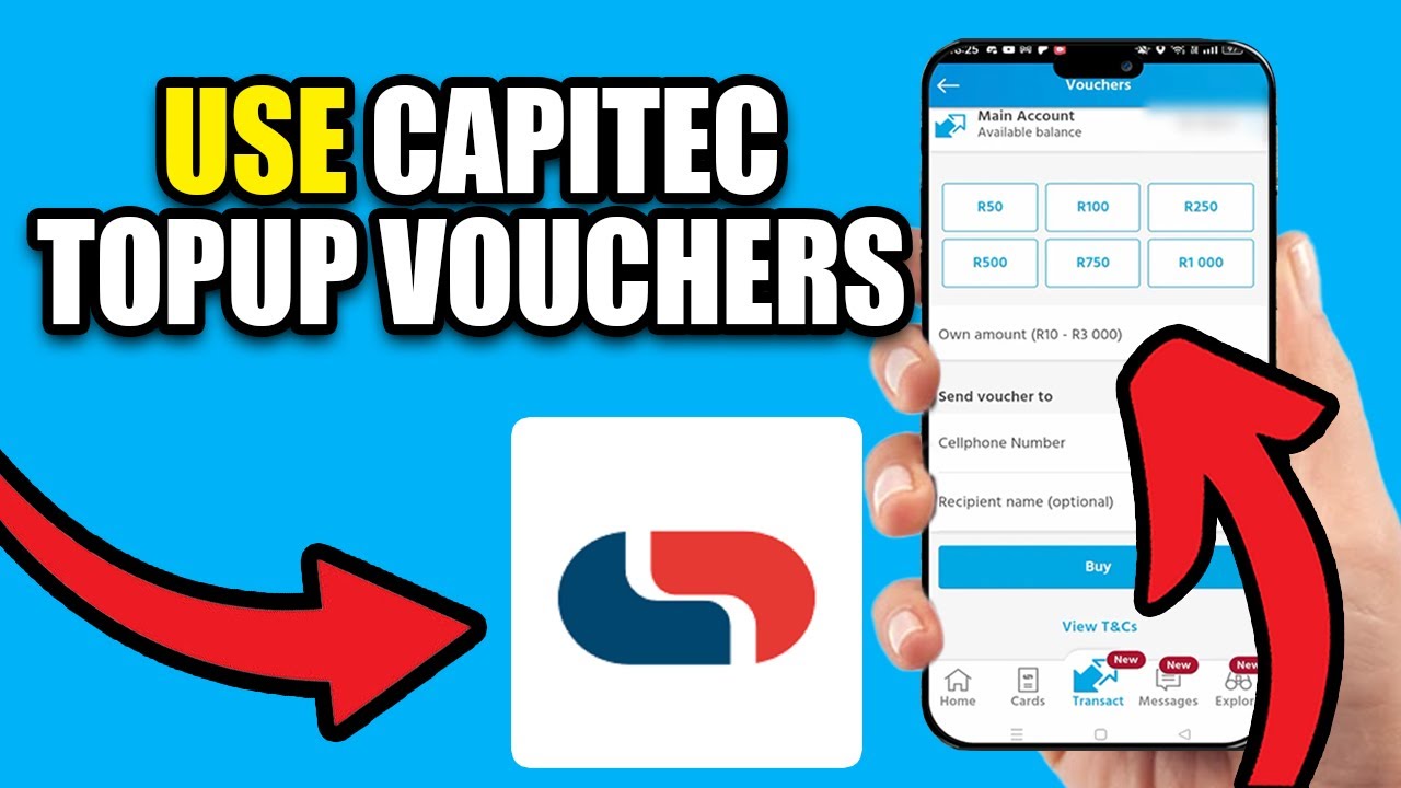 How To Use Capitec Topup Voucher With The App - Best Method - YouTube