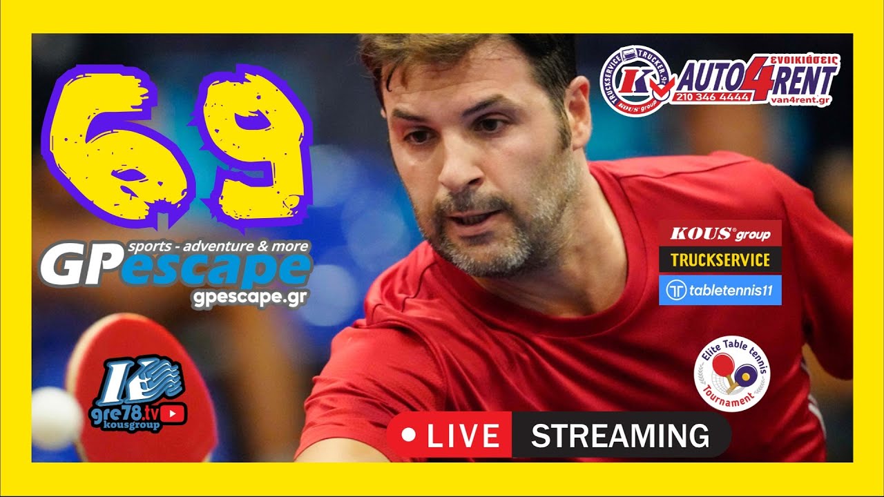 Elite Table Tennis Invitational Tournament 69 by gre78.tv 🏓 - YouTube Music