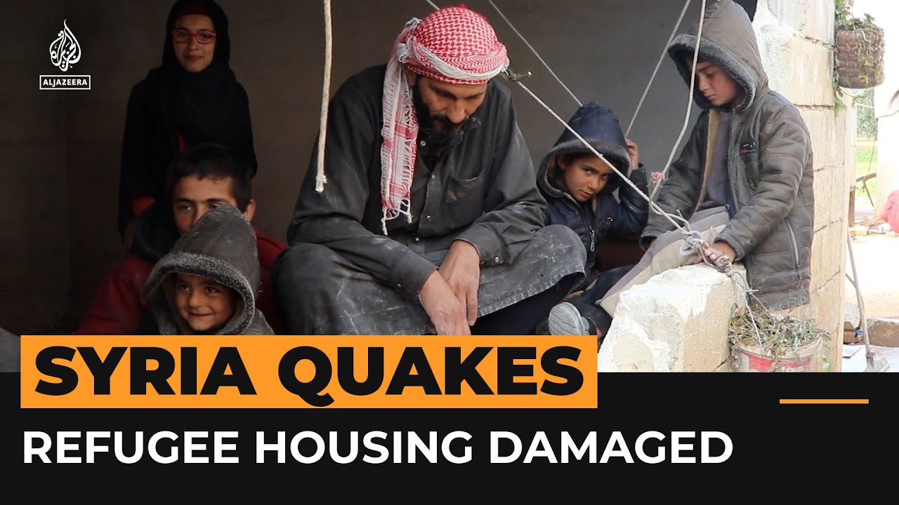 Syrian refugees plead for tents after earthquakes | Al Jazeera Newsfeed ...