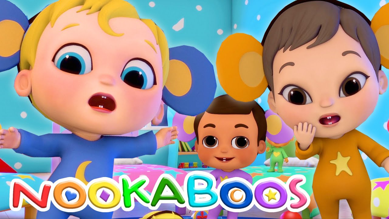 5 Little Monkeys Jumping on the Bed | NOOKABOOS - YouTube Music