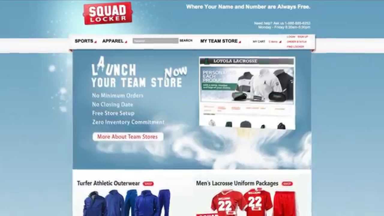 Squad Locker Promo - YouTube