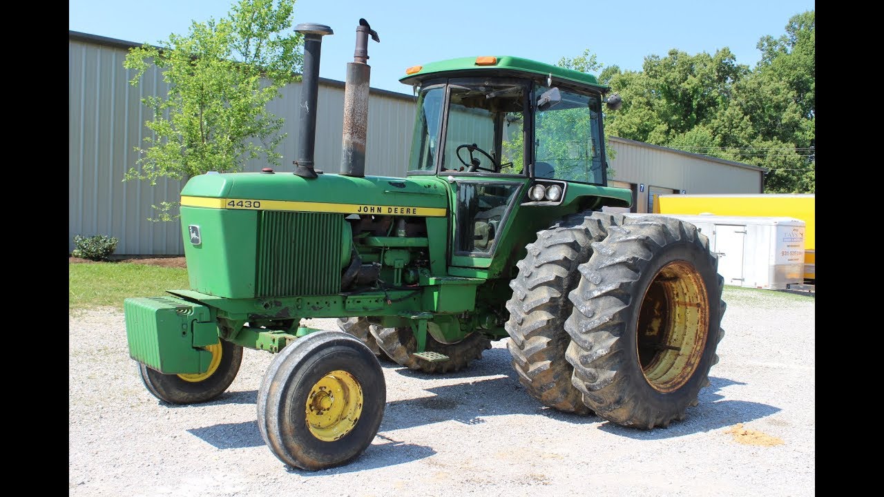 John Deere 4430 Online at Tays Realty & Auction, LLC - YouTube