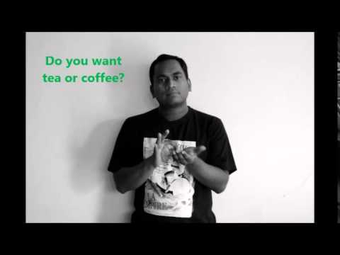 Do you want tea or coffee? - YouTube