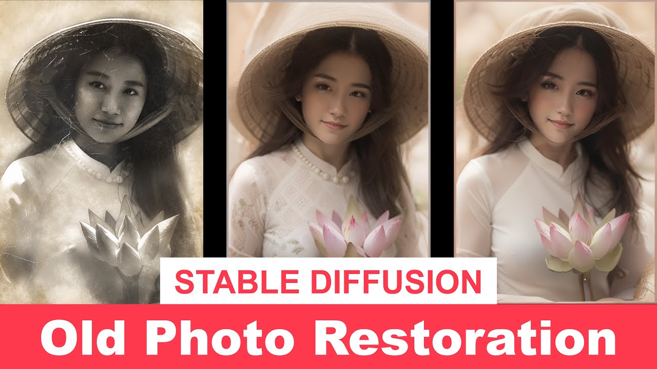 STABLE DIFFUSION l USER MANUAL l HƯỚNG DẪN SỬ DỤNG l Old Photo ...
