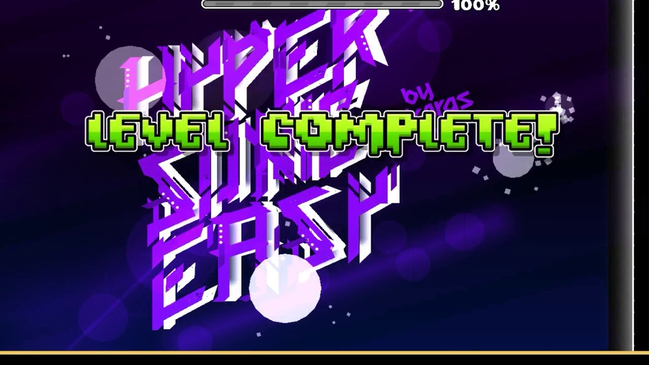 Hypersonic easy 100% - YouTube
