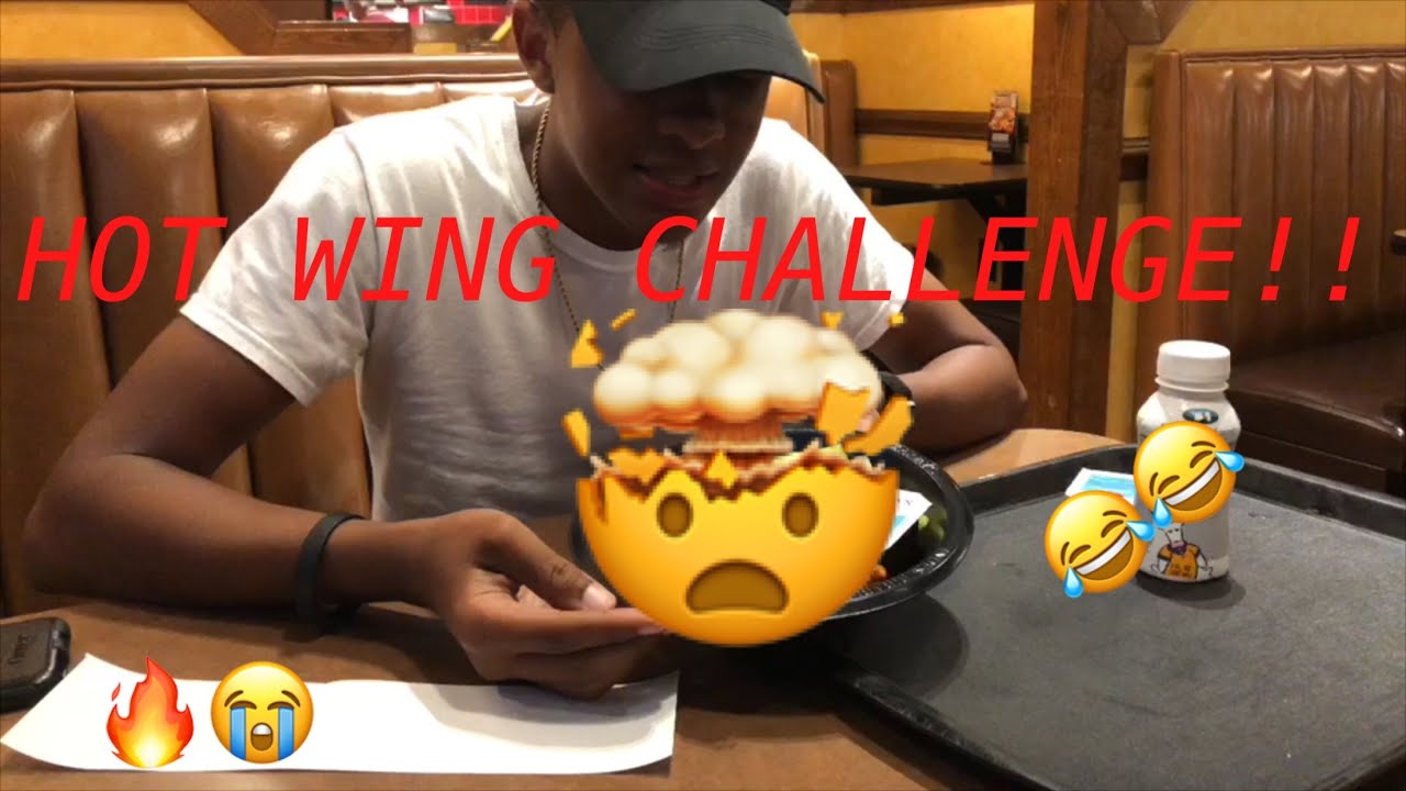 HOT WING CHALLENGE‼️🚨 - YouTube