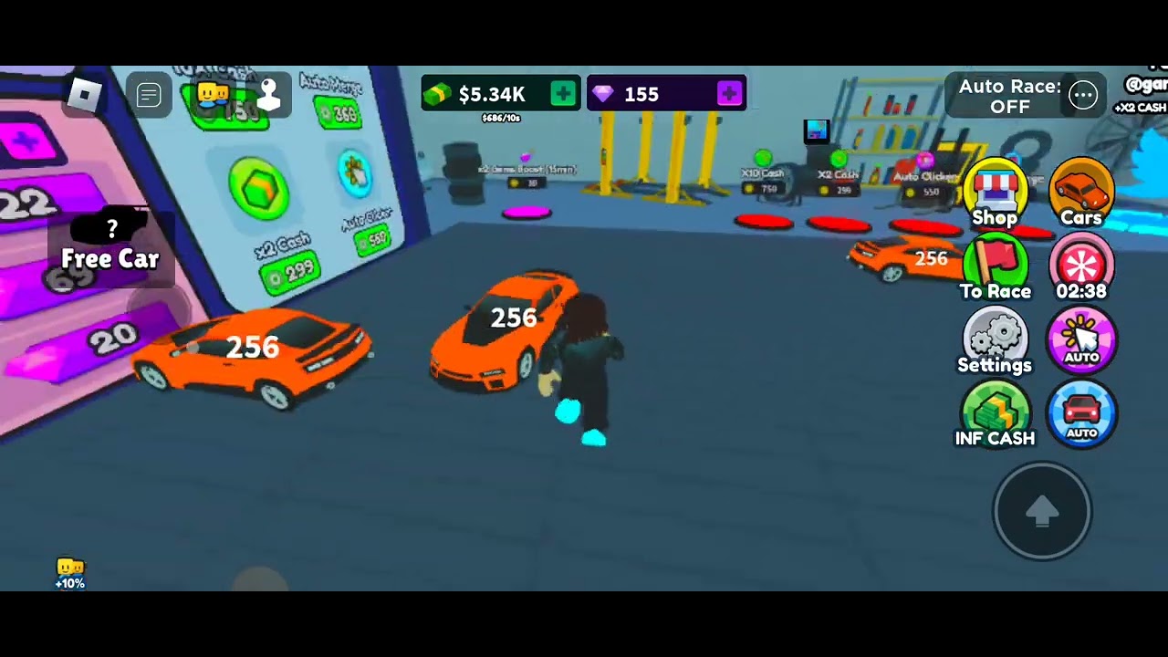 We played merge car simulator - YouTube