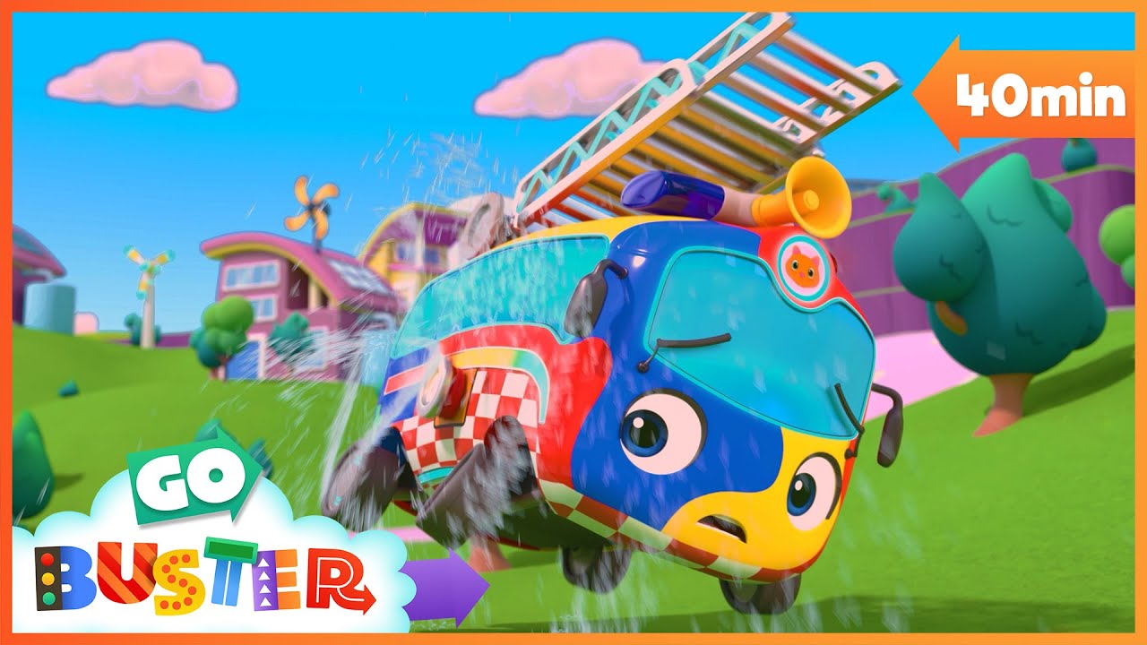 Buster The Bus Kitten Emergency | Go Buster's Adventures | Cartoons For ...