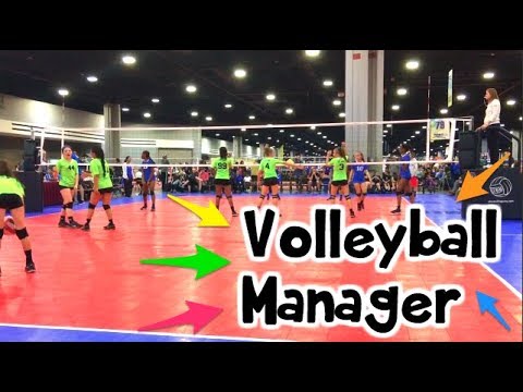 How To Be a VOLLEYBALL MANAGER! - YouTube