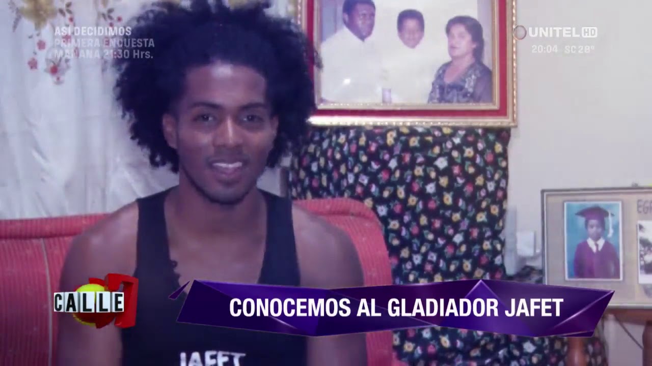 Conocemos al gladiador Jafet - Calle 7 - YouTube