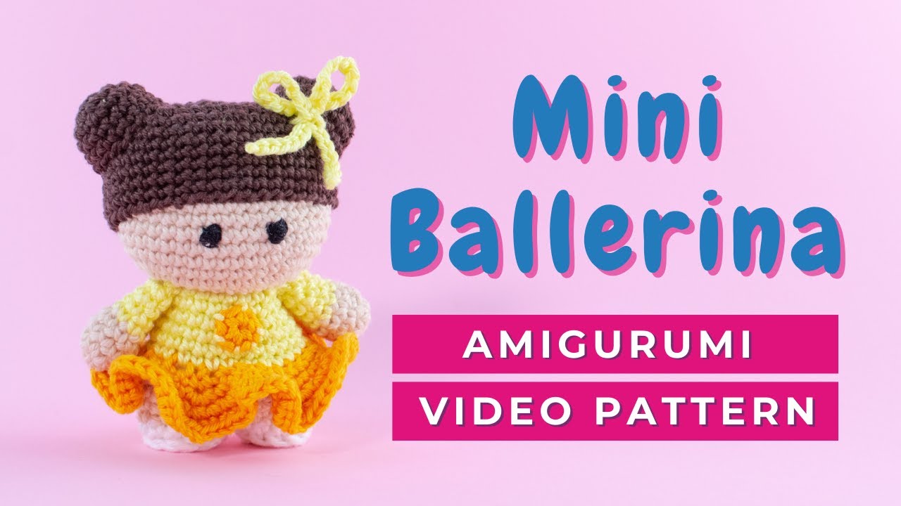 HOW TO CROCHET AMIGURUMI DOLL - amigurumi doll pattern tutorial - YouTube
