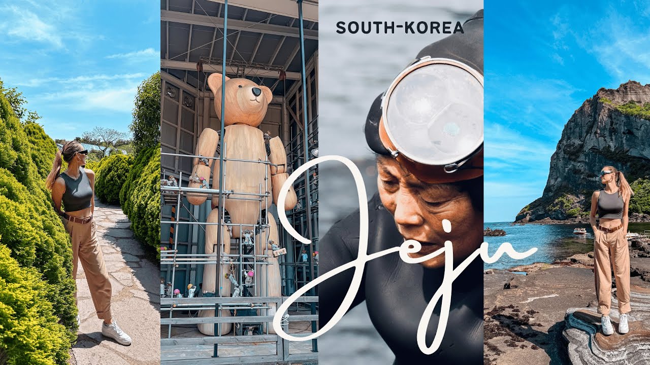 Top things to do in Jeju, South-Korea (4K) - Camellia Hill, Teddybear ...