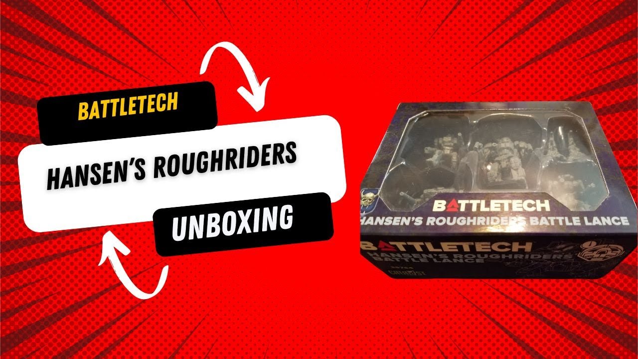 Battletech - Hansen's Roughriders Unboxing - YouTube