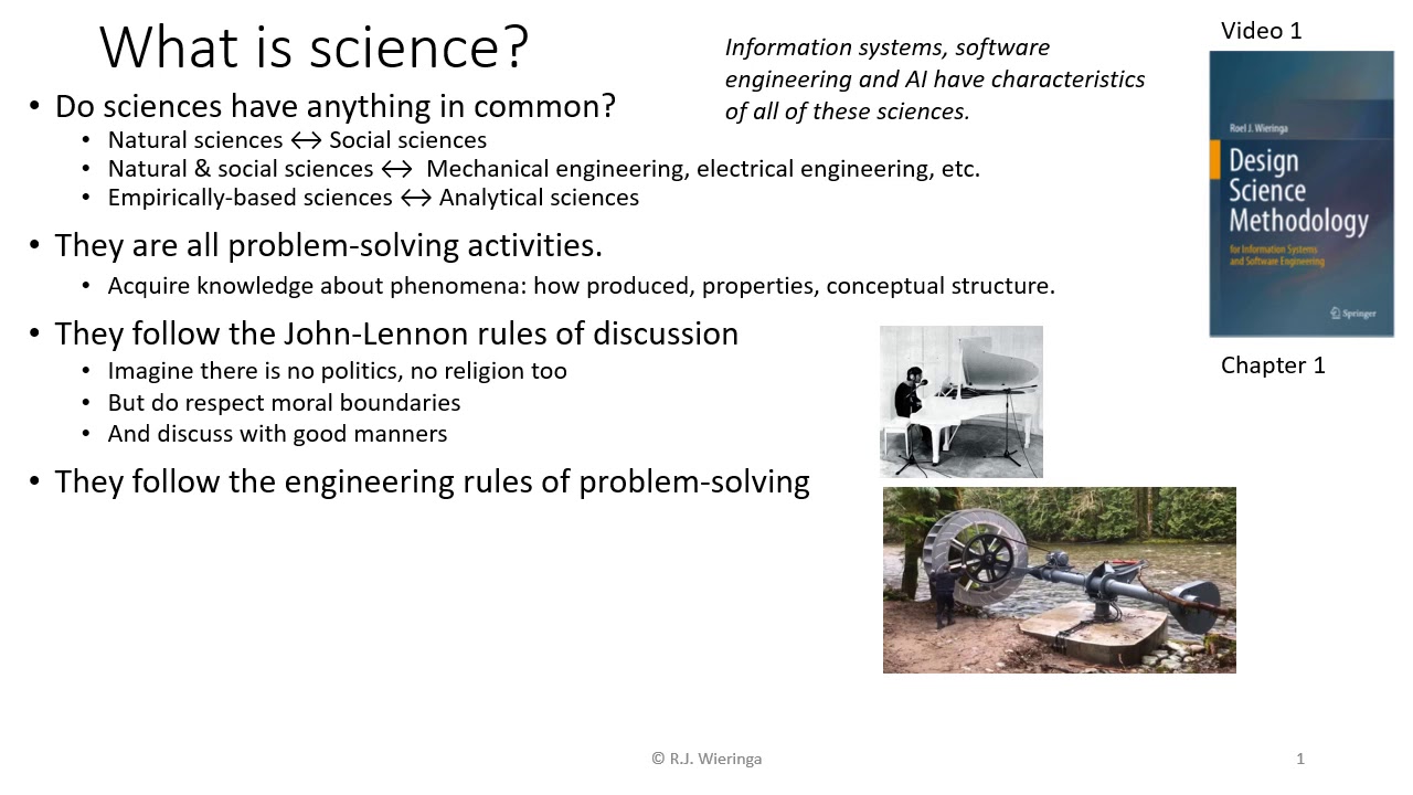 video 1 what is design science - YouTube