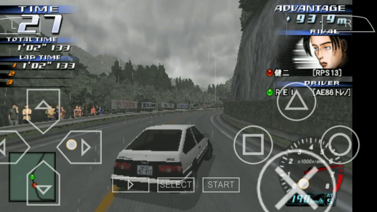 Initial D Street Stage: Mt. Myogi Kenji race - YouTube