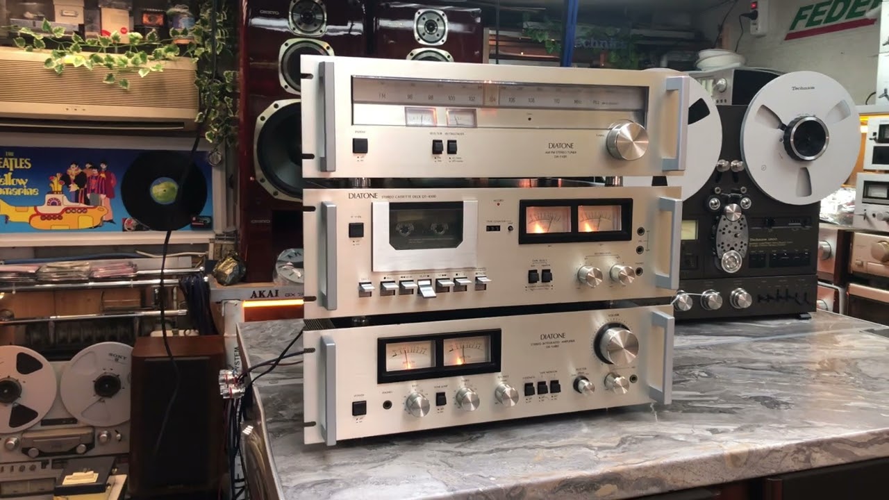 Diatone DA-U480 + DT-4500 + DA-F480 - YouTube