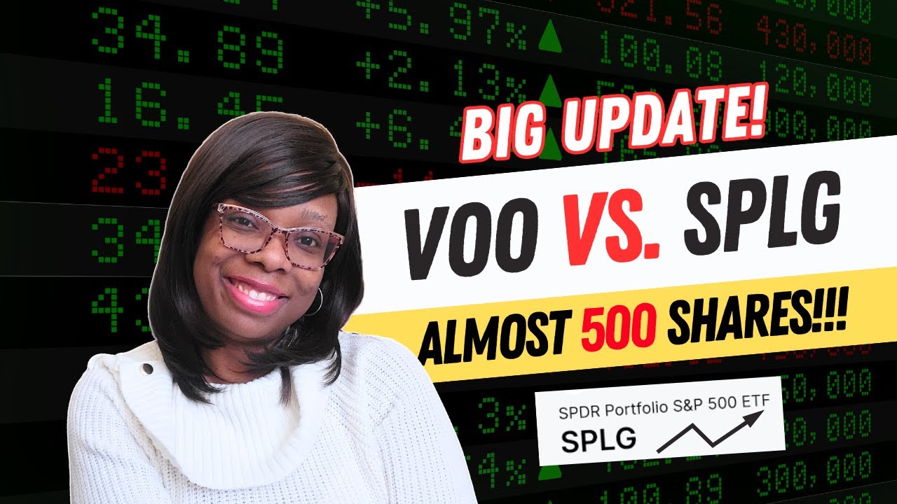 Why We Love SPLG Over VOO For Our Investment Portfolio - $100,000 Goal ...