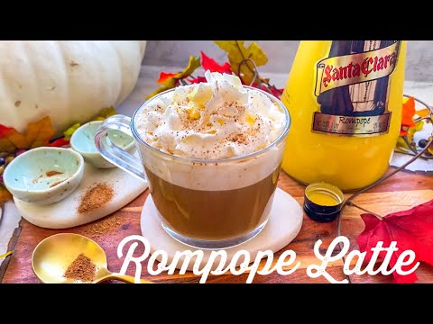 Café con Rompope Latte ☕️ Café con Sabor a Fiestas 🍂 - YouTube