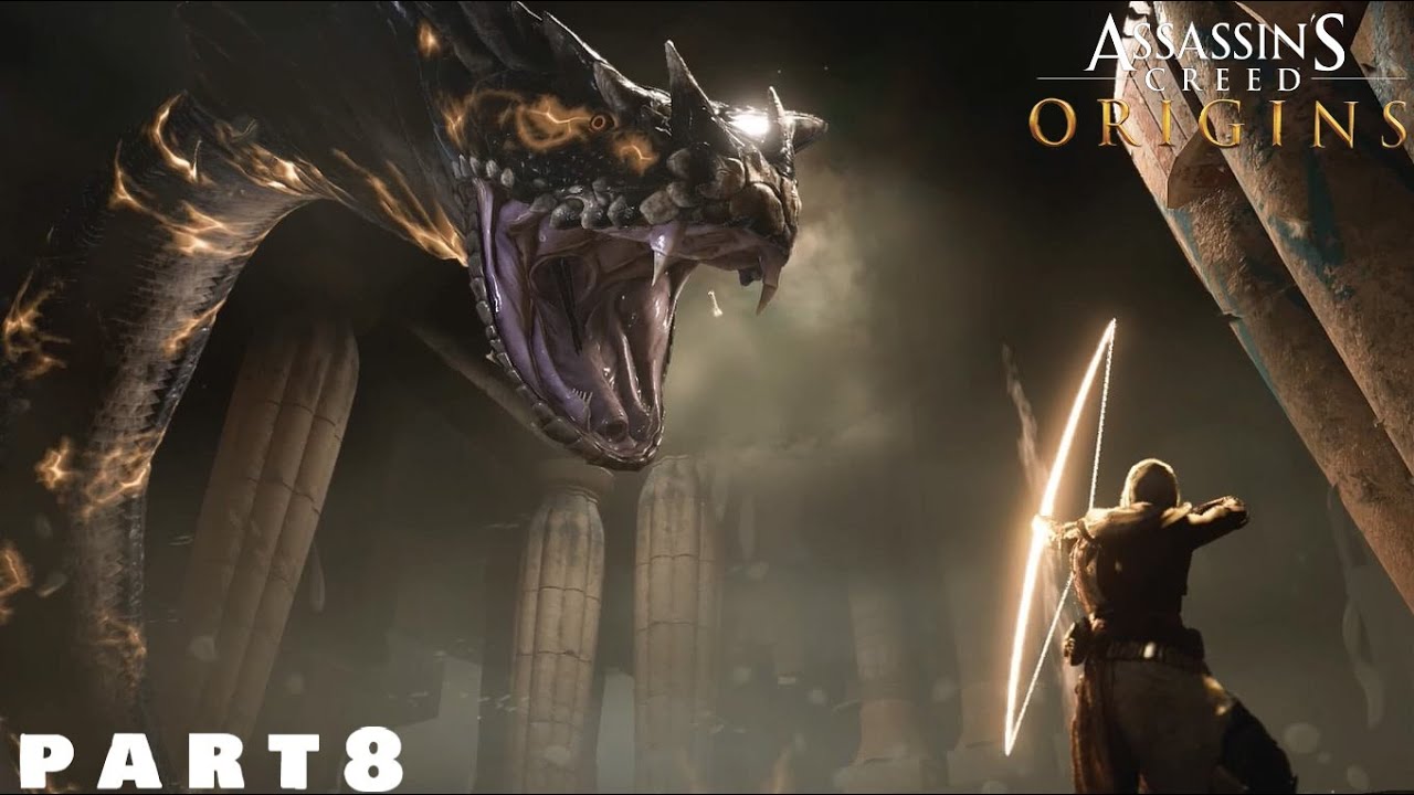 Assassin's Creed Origins Walkthrough Gameplay Part 8 - The Lizard's ...