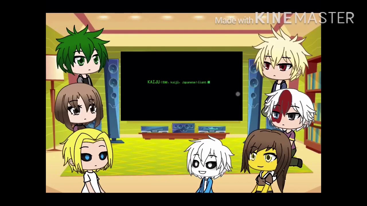 Mha + frisk and sans react to Pacific rim| original | gacha - YouTube