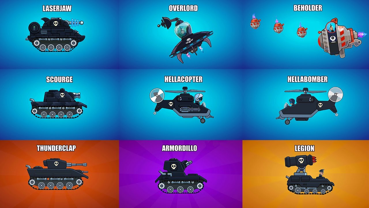 I GOT AND UNLOCKED ALL 9 BOSSES FROM CHESTS. Compilation in Hills of ...