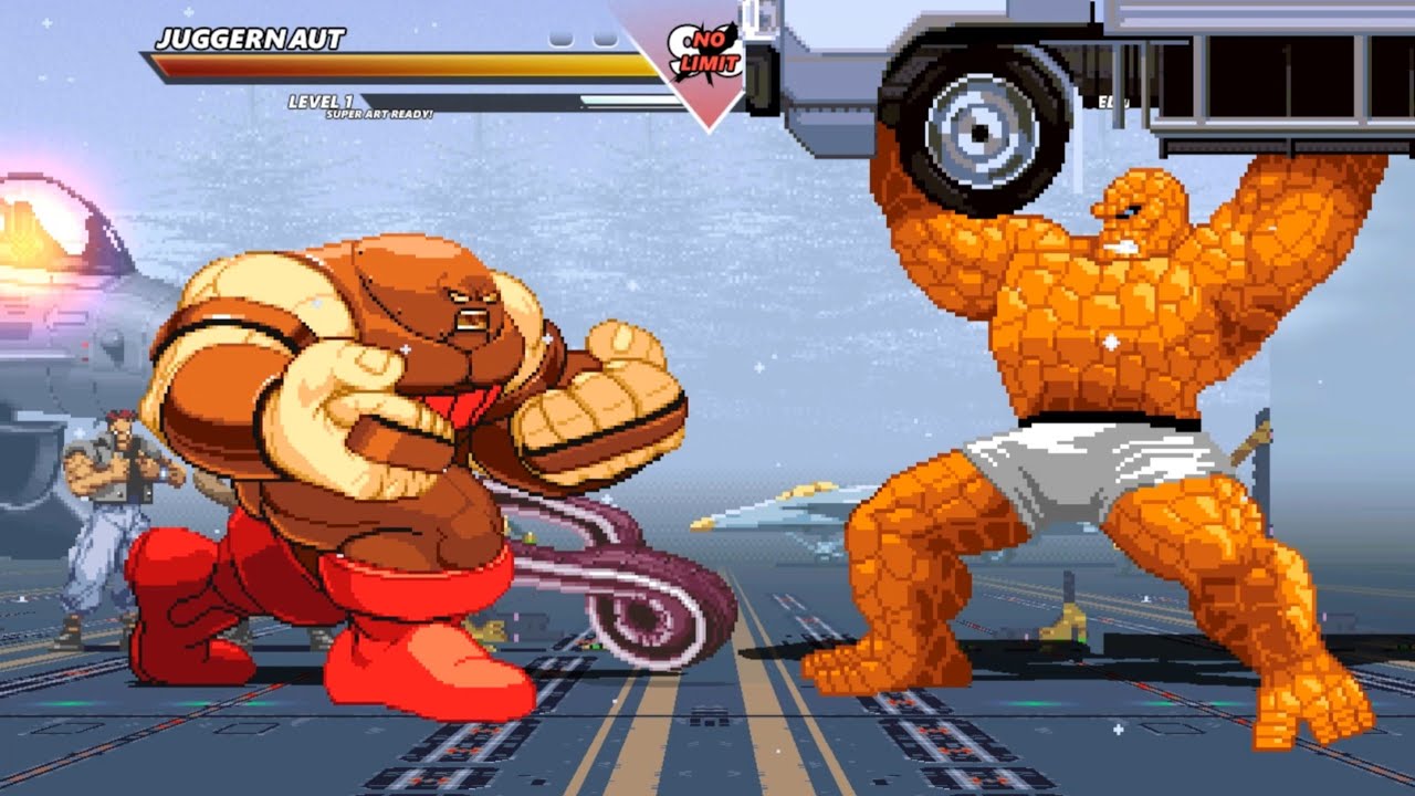 JUGGERNAUT vs THE THING - The most epic fight 🔥 - YouTube