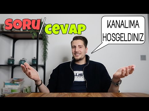 KANALIMA HOSGELDINIZ! 🎉 soru cevap - neden türkce kanal açtım? 🤔