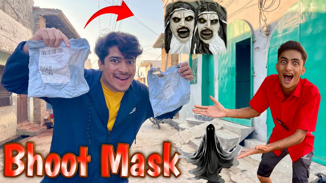 Bhoot Wala Mask Order Kar Diya👹 - YouTube