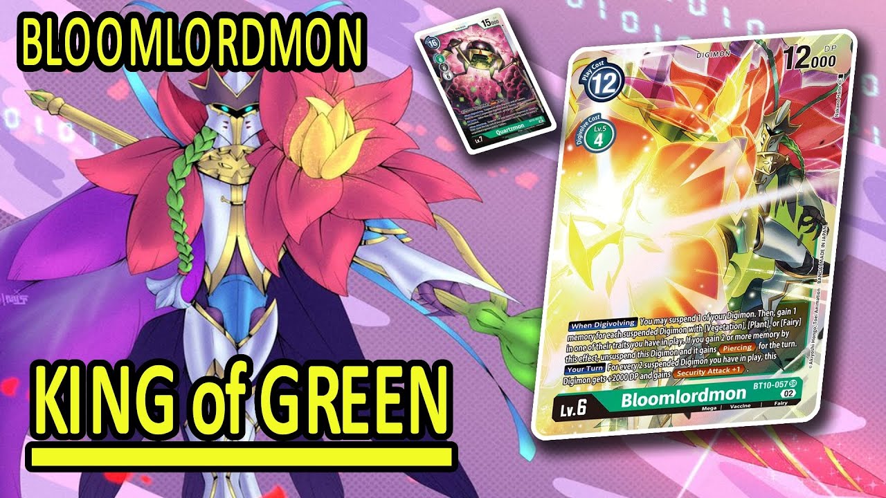 KING of GREEN! - Bloomlordmon Deck Profile [ENG] - YouTube