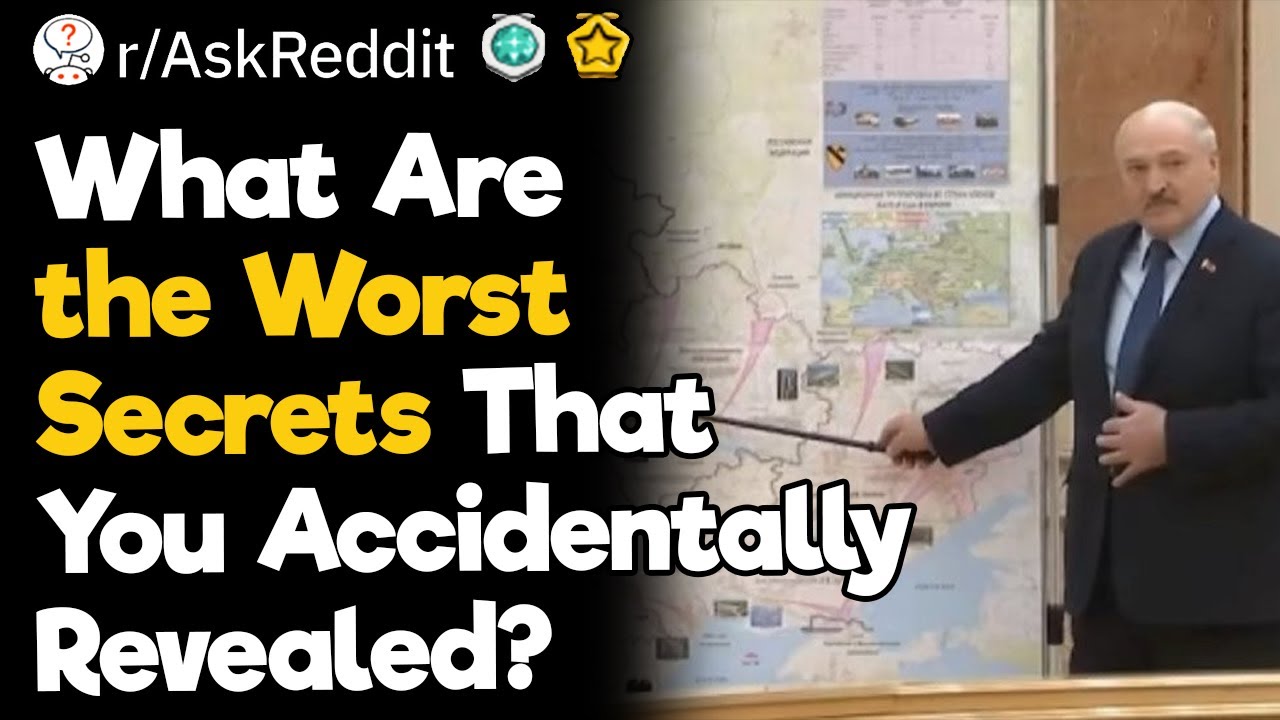 Worst Secrets That You Accidentally Revealed - YouTube