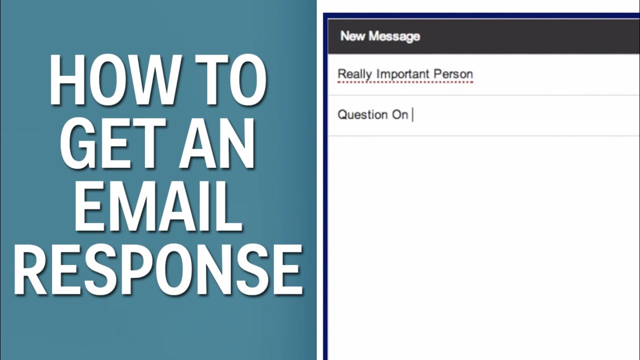 Best Ways To Get An Email Response - YouTube