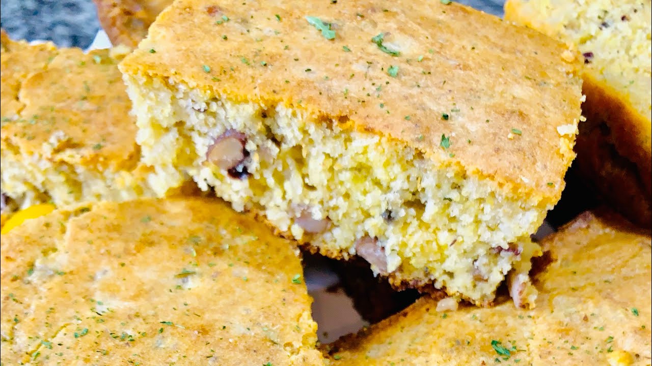 Blackeye Peas Boudin Cornbread Recipe - YouTube