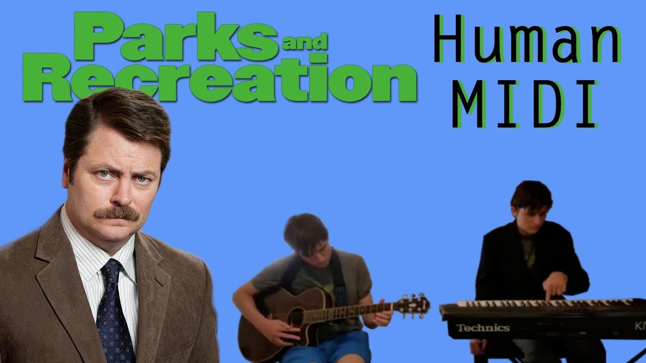 Parks and Recreation Theme Song - Human MIDI - YouTube