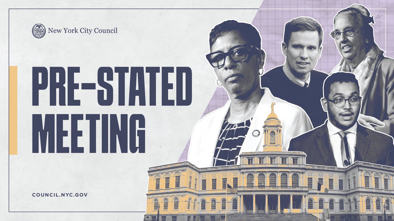 LIVE: @NYCSpeakerAdams Joins Council Members to Discuss the Agenda for ...