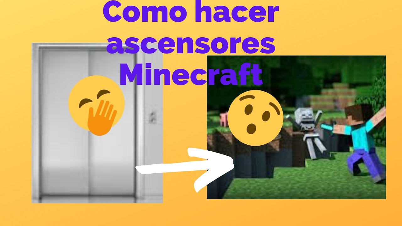 Como hacer ascensores en Minecraft ¡¡¡ FÁCIL Y RÁPIDO !!! |1.15.2 ...