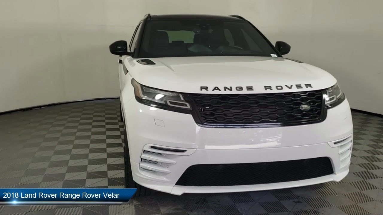 2018 Land Rover Range Rover Velar P250 SE R-Dynamic Sport Utility For ...