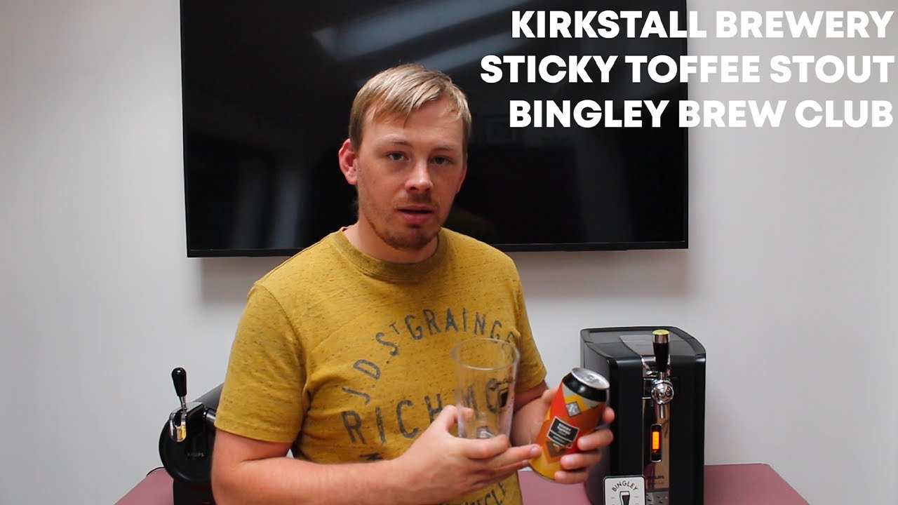 Kirkstall Brewery - Sticky Toffee Stout Review - Bingley Brew Club ...