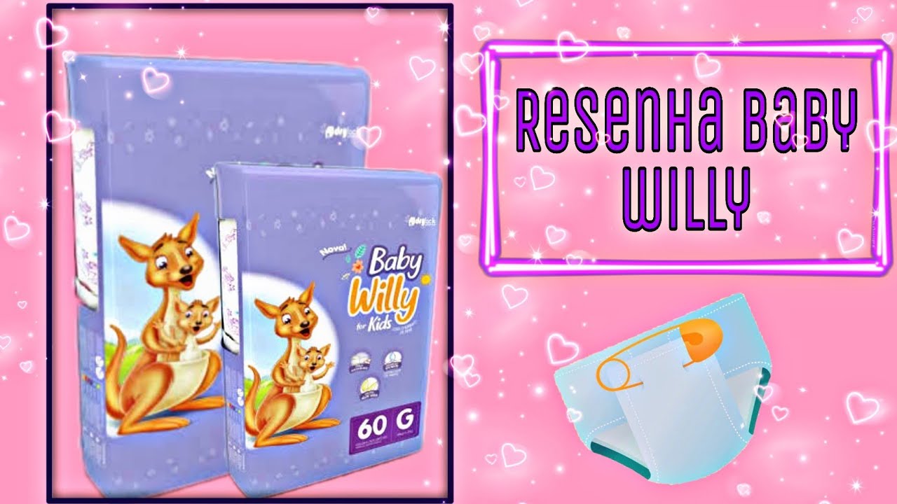 Fralda baby willy for kids/minha opinião - YouTube
