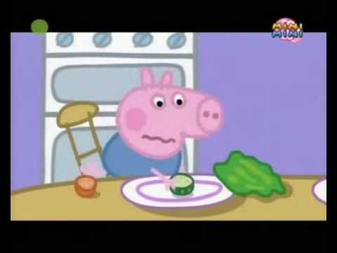 Świnka Peppa- podwieczorek - YouTube