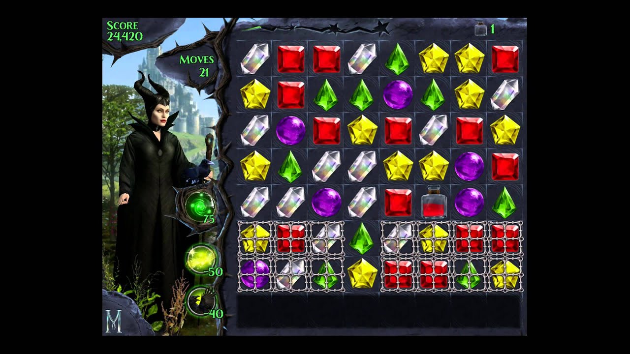 Disney Maleficent Free Fall Chapter 4 - Level 52 [iPad Gameplay] - YouTube